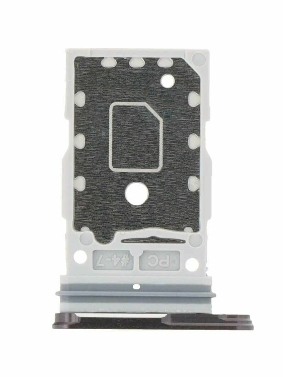 Держатель SIM для Samsung S721B (S24 FE) Черный card holder sim tray контейнер адаптер переходник лоток слот для СИМ-карты