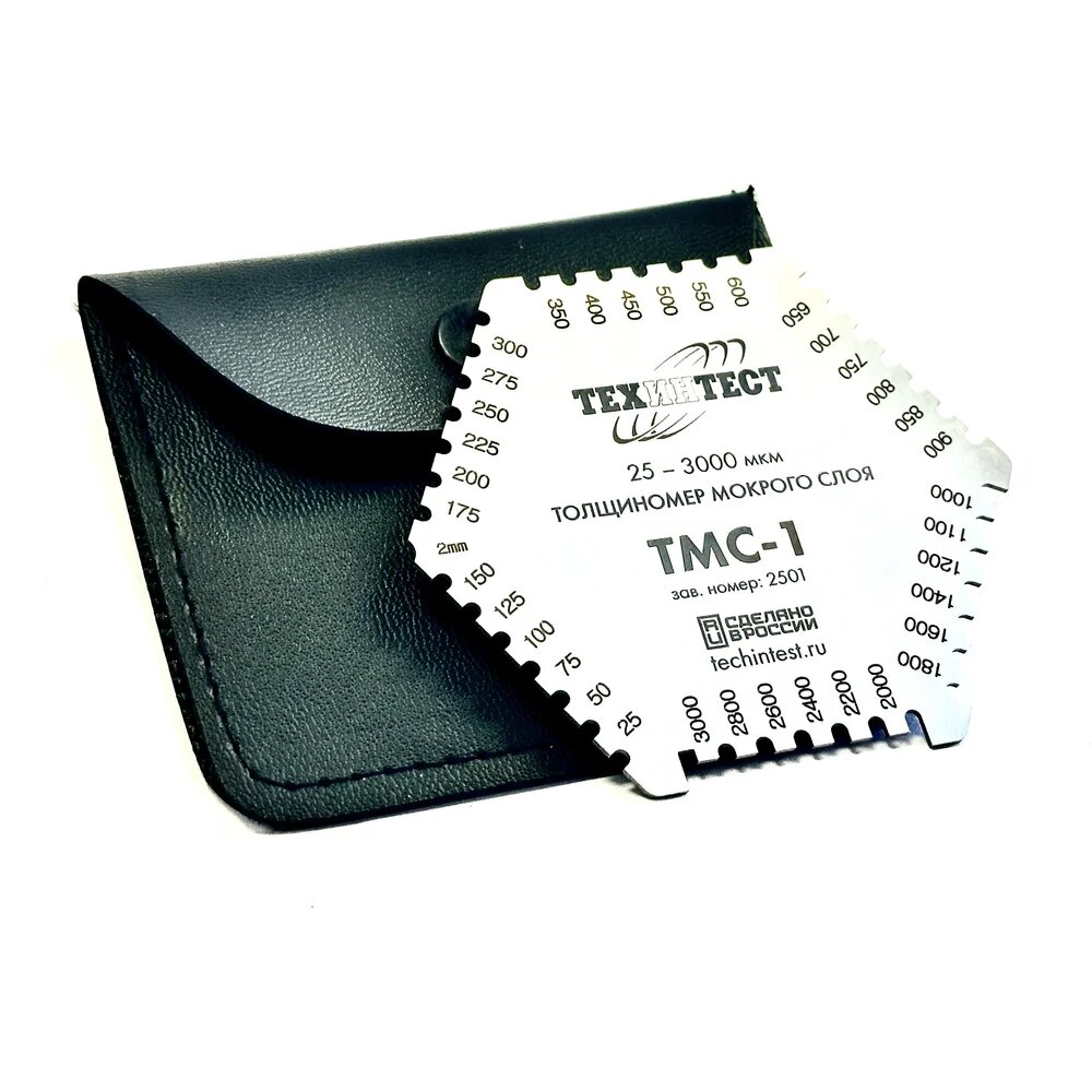 Толщиномер мокрого слоя ООО Техинтест (25-3000 мкм) ТМС-1
