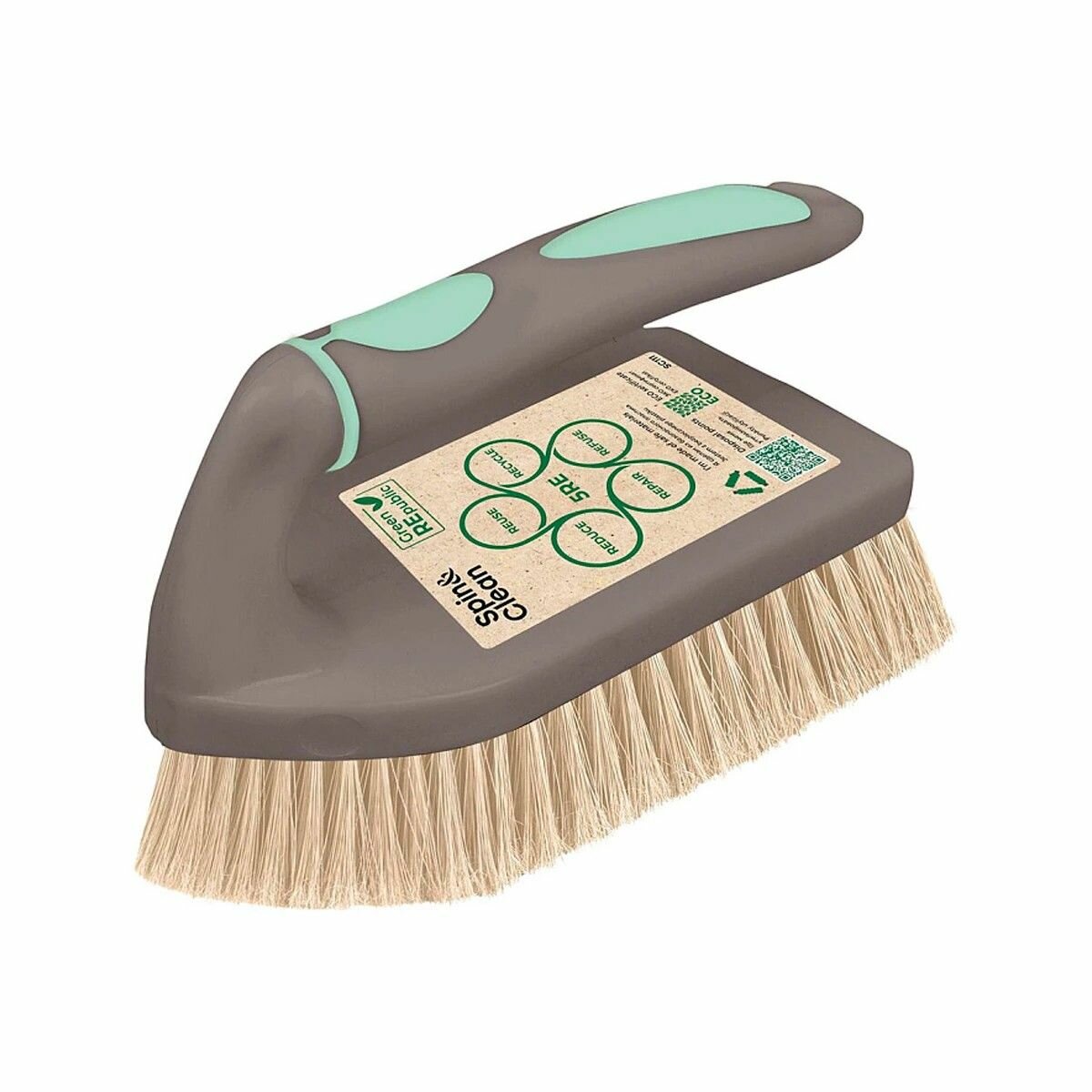 Щетка утюжок PLASTIC REPUBLIC Green Republic, 14х7х8 см, платан (SC530810105)