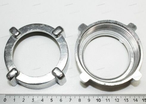 Гайка на корпус шнека электромясорубки Philips-10