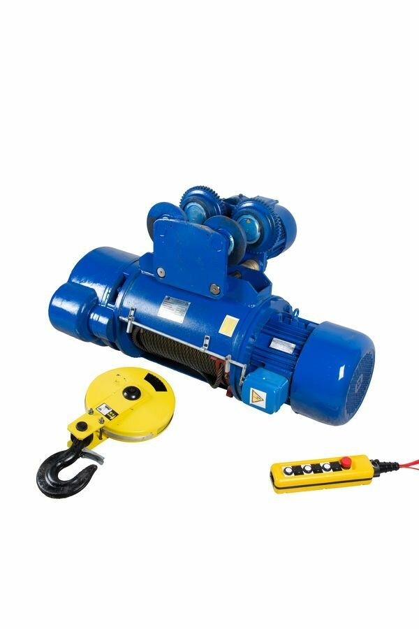 Тельфер 2т 9м 380В электрическая канатная TOR CD BASE