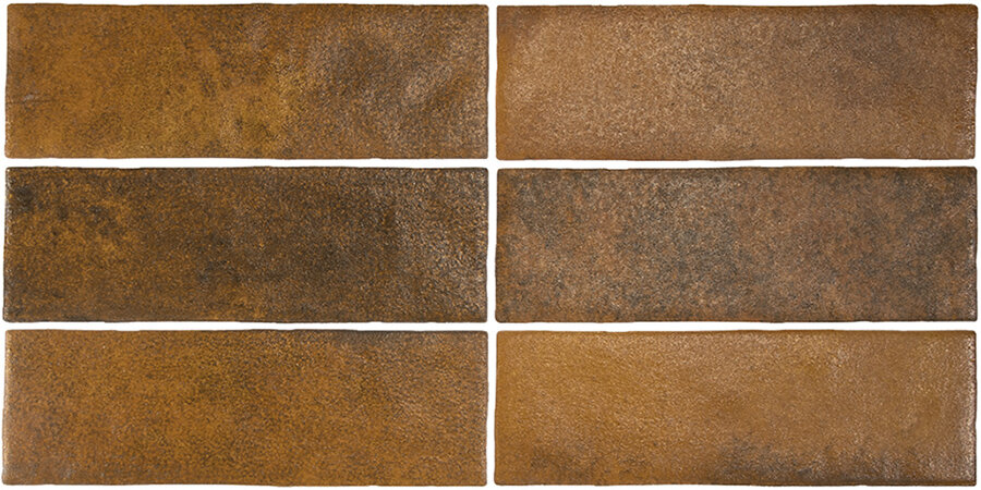 Плитка Equipe ARTISAN Gold 24473, глянцевая, золотой, 6,5x20см, 38шт (цена за 1 уп - 0.5м2)