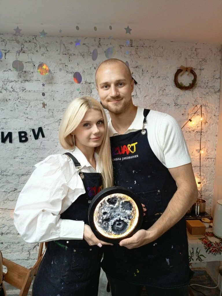 Подарочный сертификат «Мастер-класс Светящаяся луна» (2 часа, 1 человек (в составе группы) )