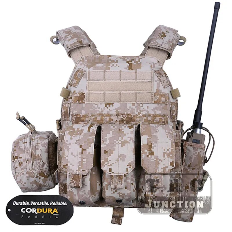 Мужской Тактический Боевой Жилет LBT-6094S Цвета AOR1, Модульный, С Системой MOLLE И Подсумками, Охотничий Жилет