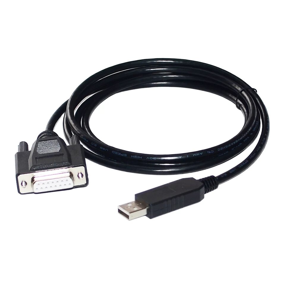 RIXUTECH Адаптер USB-RS232 FTDI FT232RL для вентилятора GE AELITE NXT 1.8M