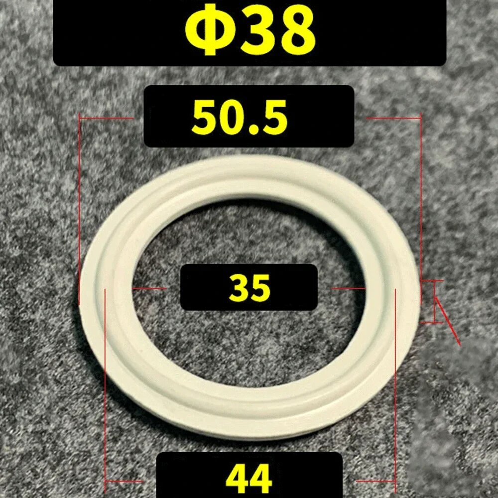 Белая труба EPDM 38mm для пивоварения