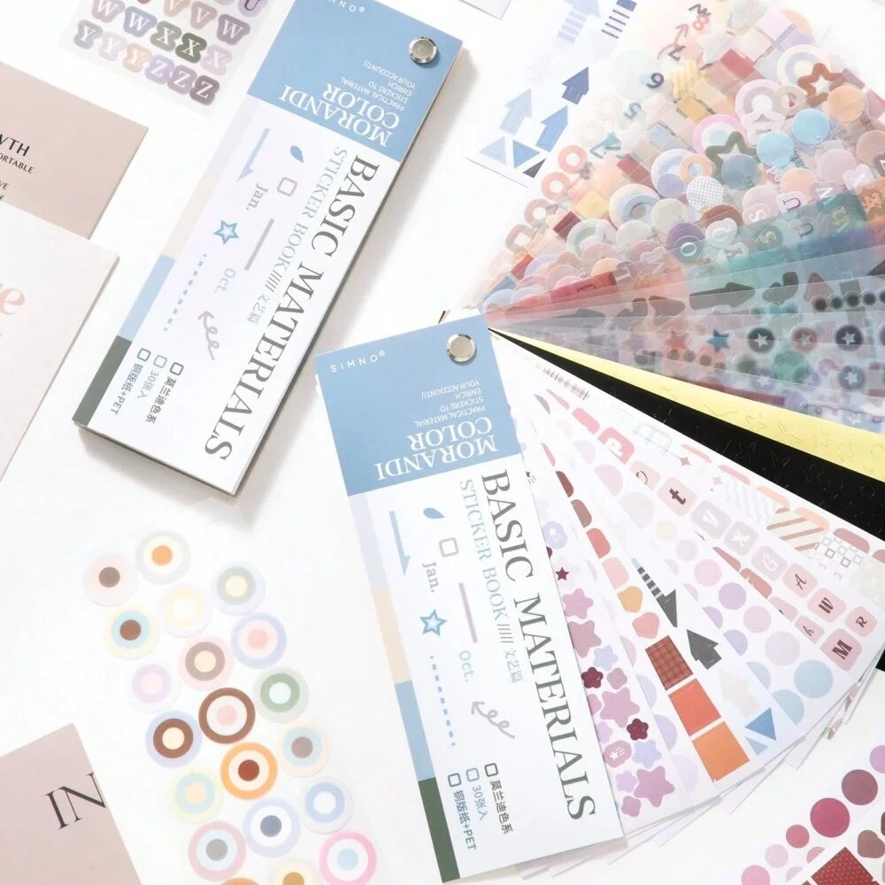 Книга стикеров Color Card Basic — фото 1