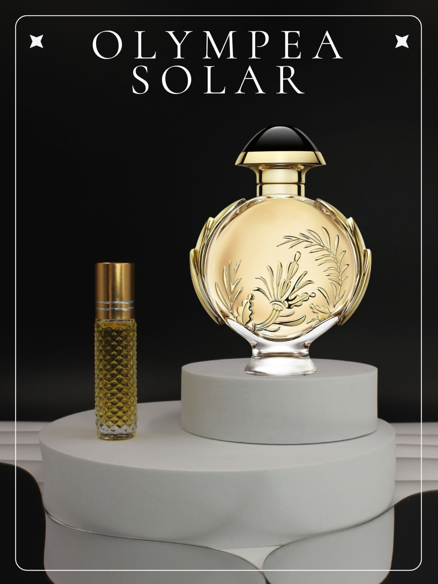 Perfum Secrets; Духи масляные Olympea Solar; Олимпия Солар роликовый флакон 8 мл