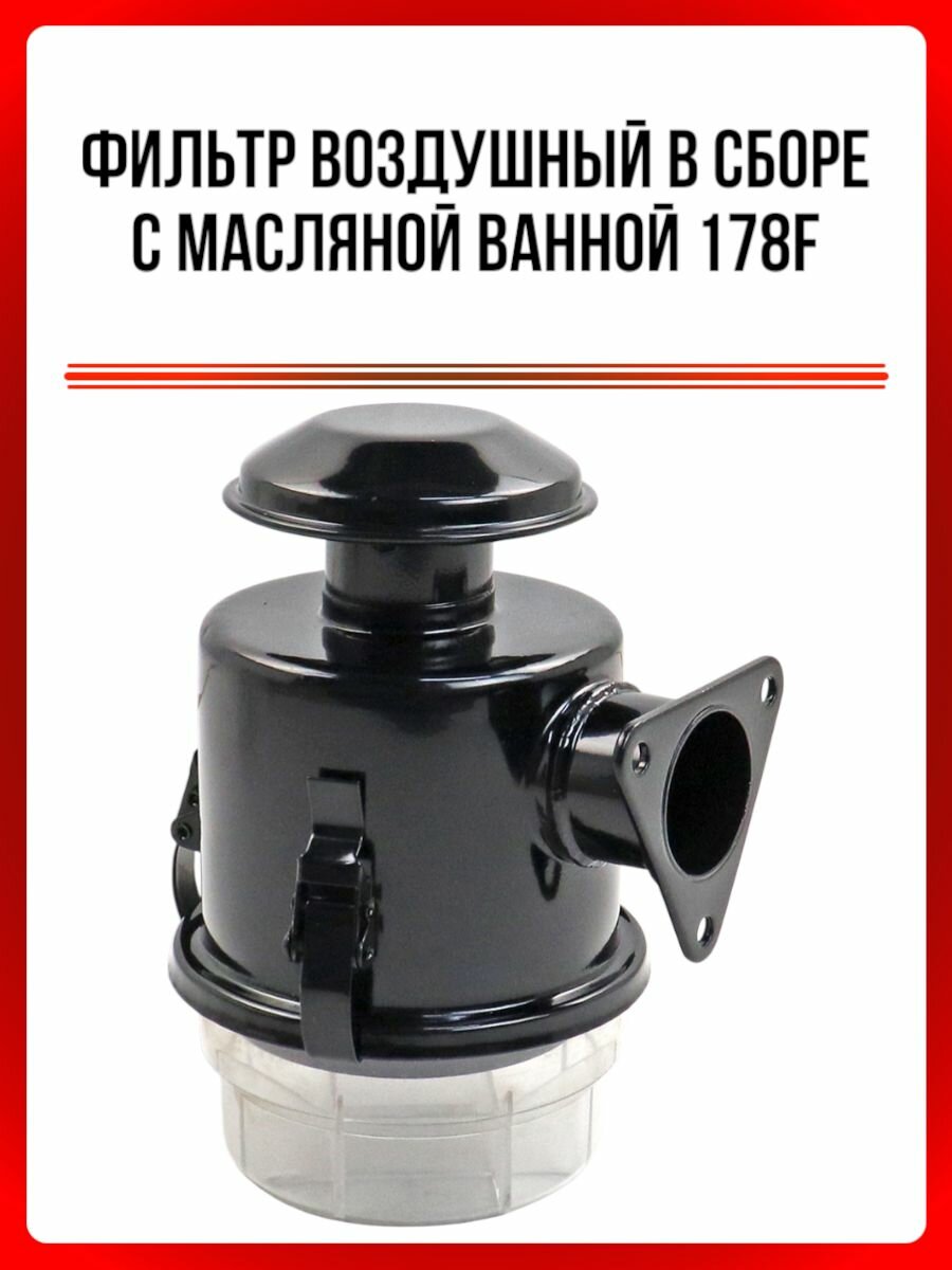 Фильтр воздушный в сборе с масляной ванной 178F