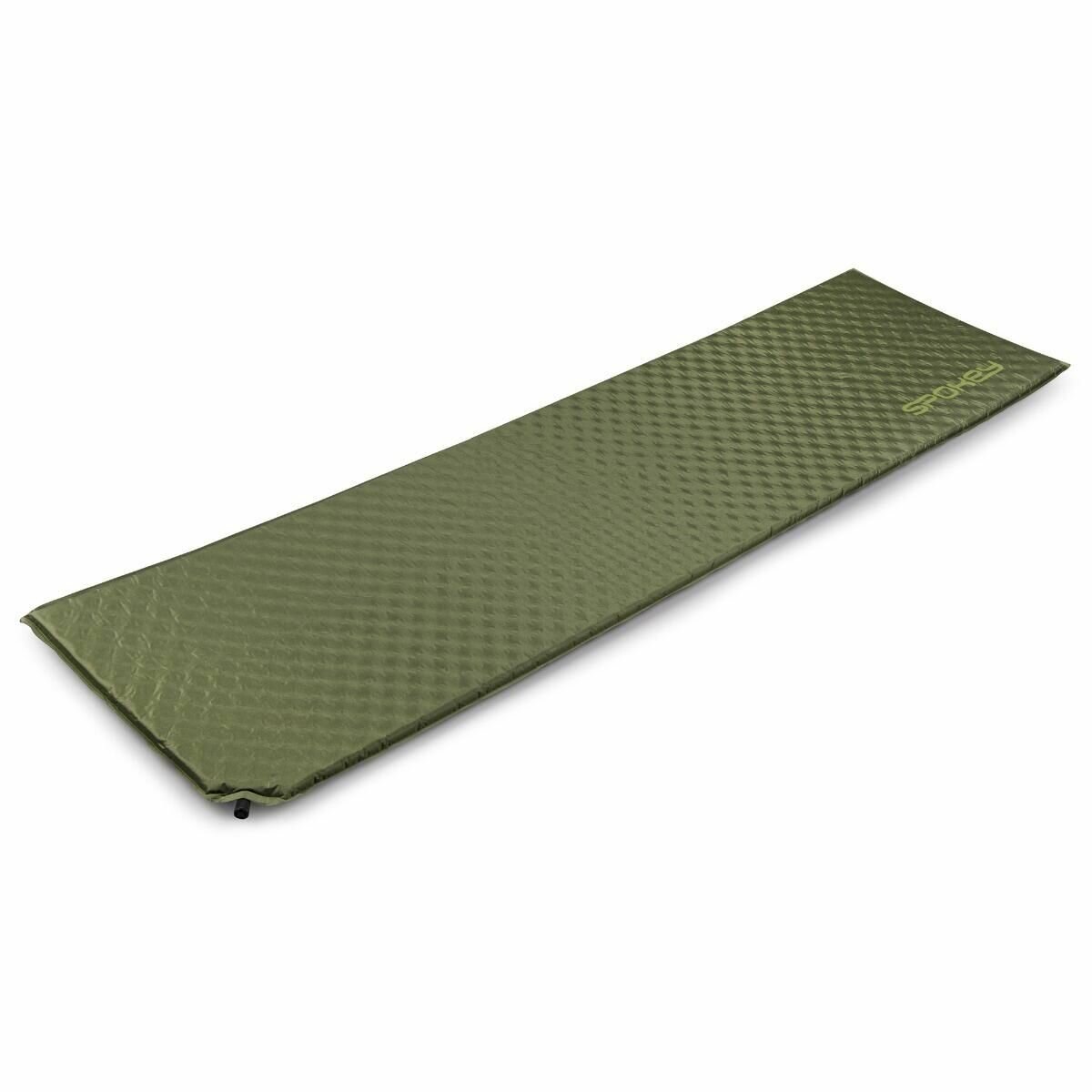 Самонадувающийся коврик Spokey Air Pad, Decathlon, Цвет: Темно-зеленый