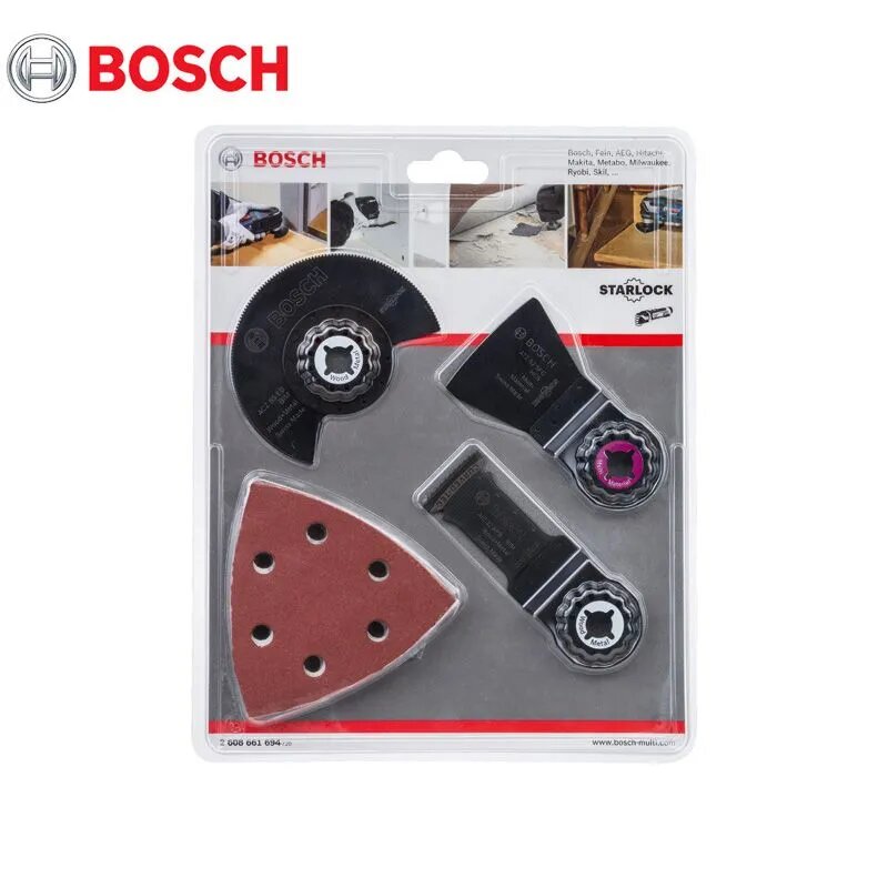 Bosch StarLock Насадки для осциллирующих многофункциональных инструментов Мультирезка