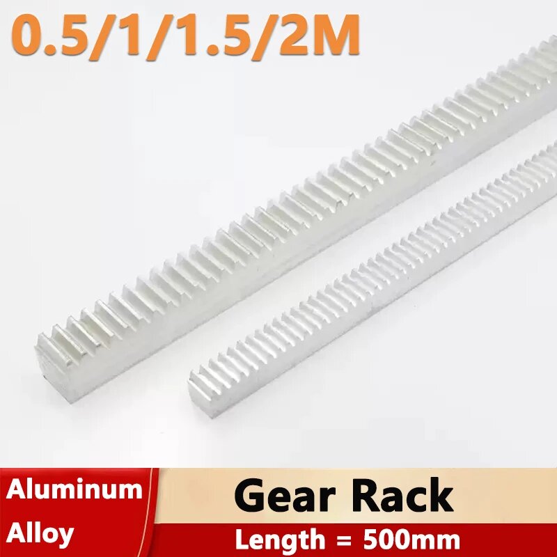 GooBetter зубчатая рейка из алюминия 0,5 м/1 м/1,5 м/2 м 0.5M 8x10x500mm