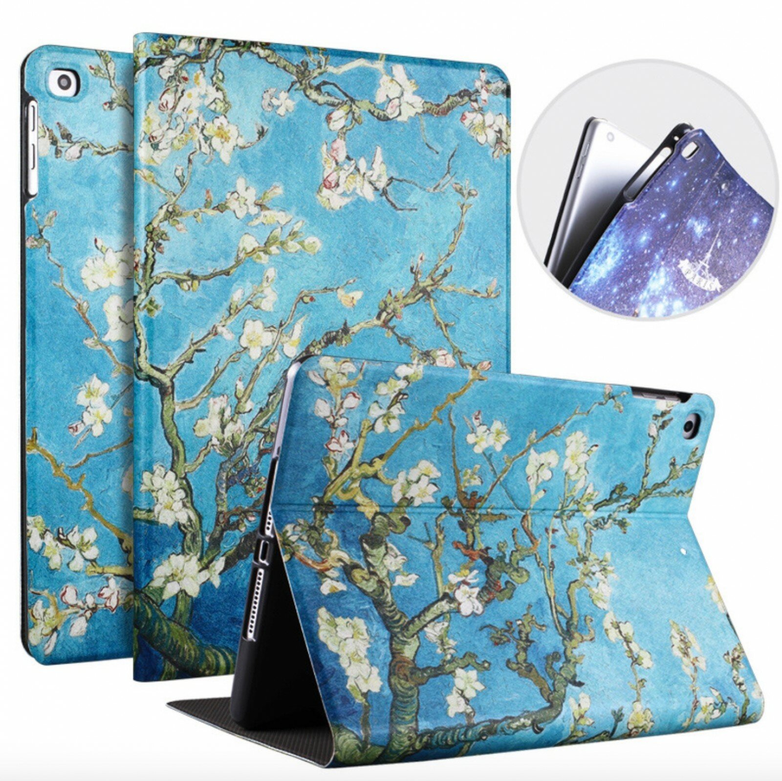 Чехол-подставка MyPads для iPad mini 1/2/3 с рисунком цветущей ветки