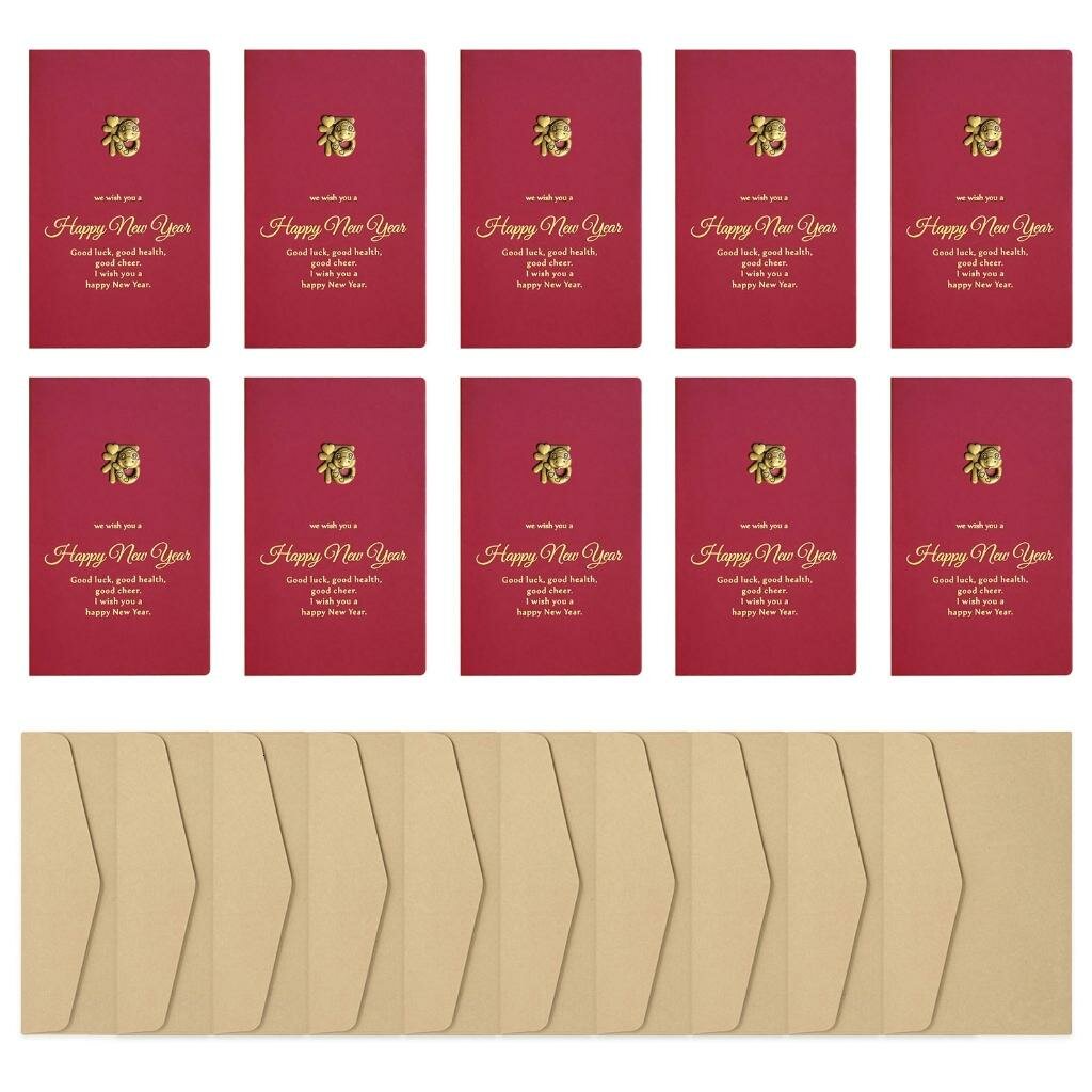 Открытка «Год Змеи 2025» (10 шт.), Тип B