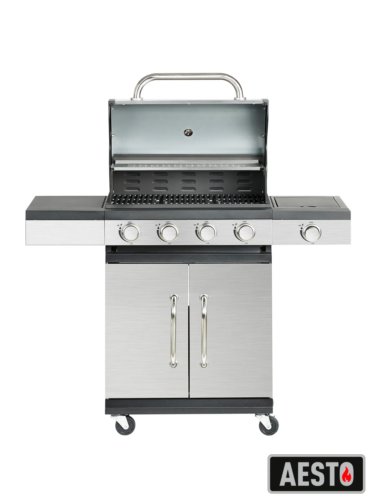 Гриль газовый Aesto с 4 горелками 11106