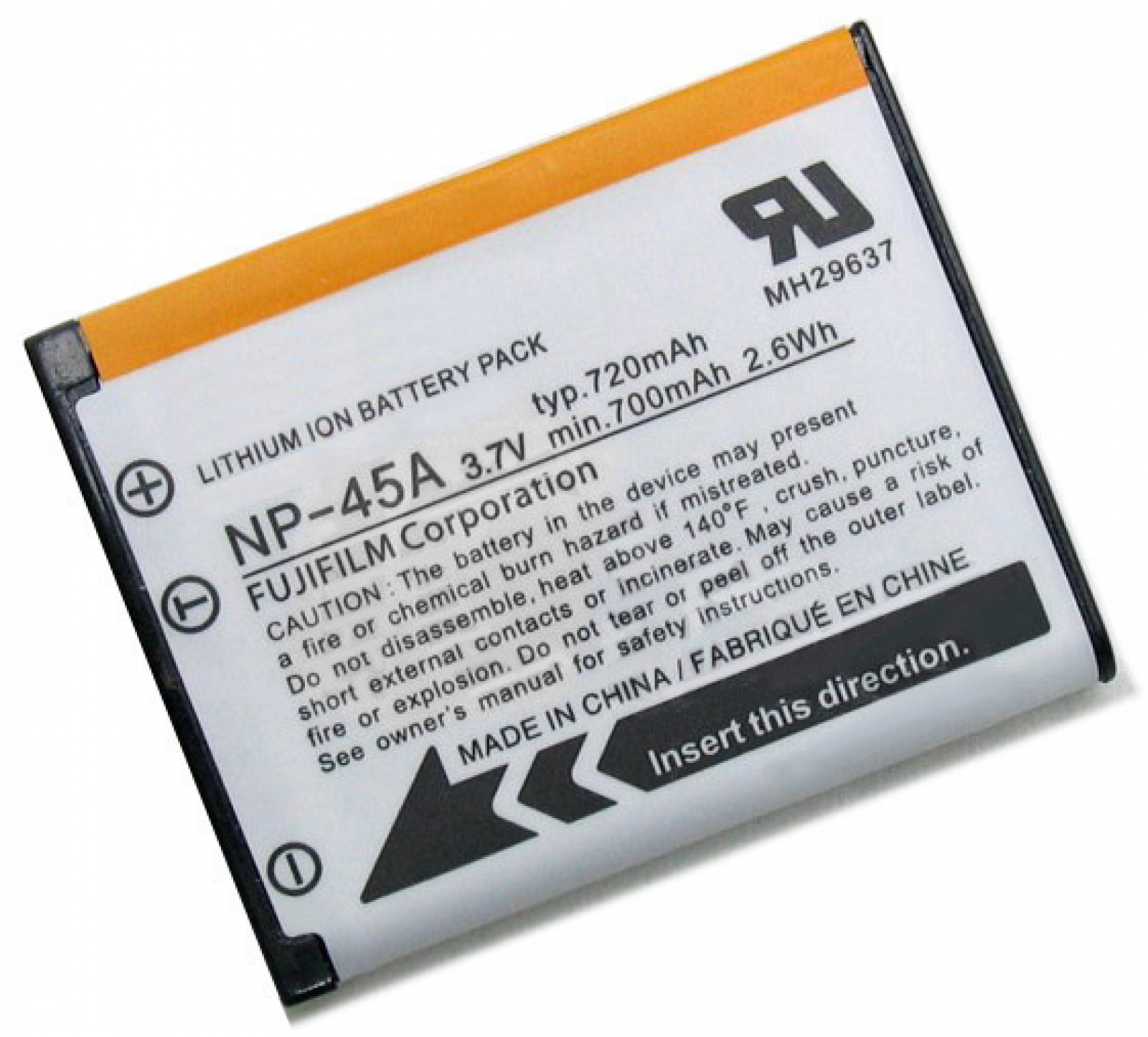 Аккумуляторная батарея MyPads NP-45/NP-45A для фотоаппаратов Fujifilm FinePix серий JX и JZ