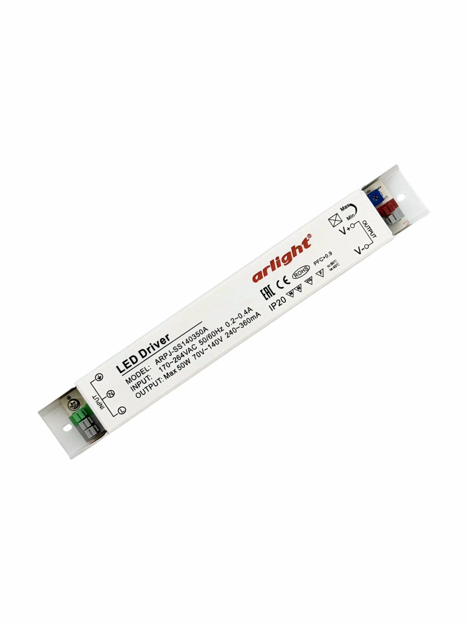 Блок питания Arlight ARPJ-SS140350A (50W, 240-360mA, PFC) арт. 017513