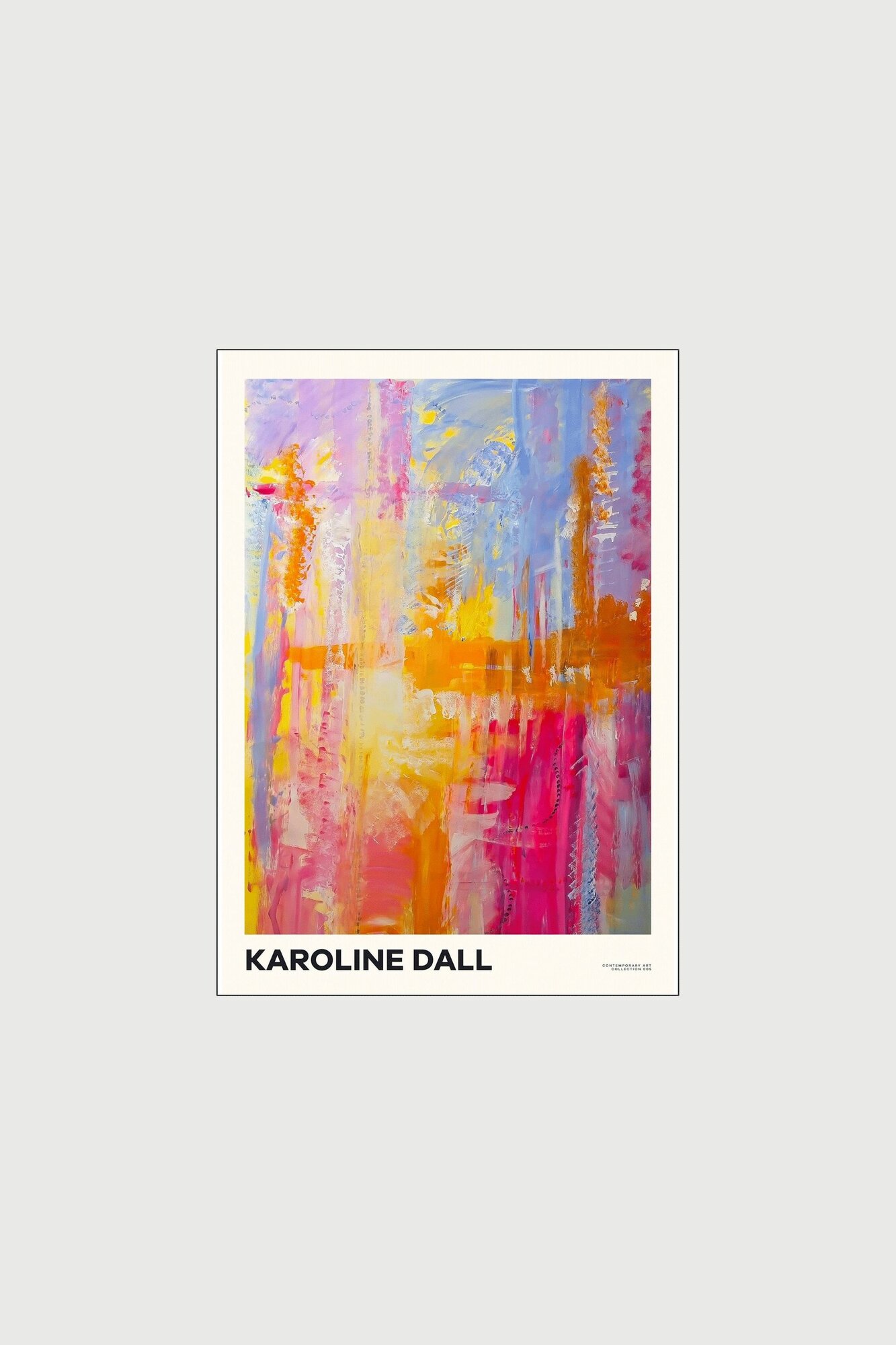 Плакат H&M 50х70 см Karoline Dall - Contemporary Art Collection 05
