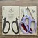 Секатор Flower Shears Type F-170 для цветочных композиций, острые лезвия с фтори...