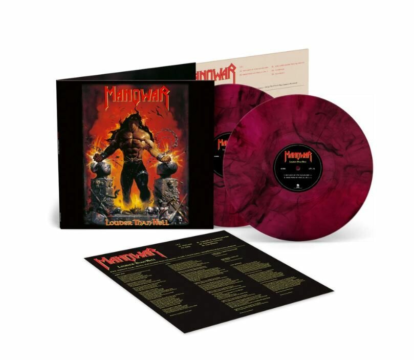 Виниловая пластинка Manowar - Louder Than Hell 2-LP