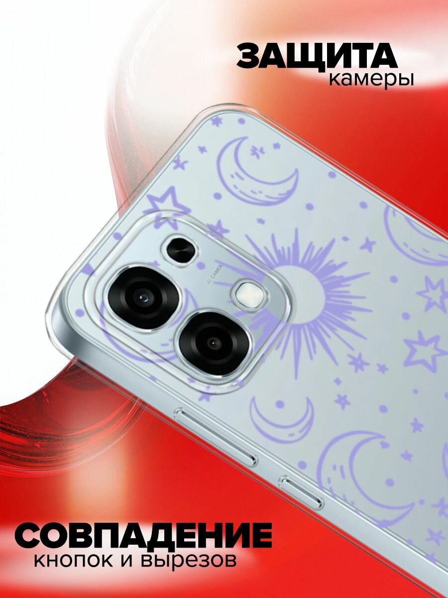Чехол на Oppo A6 Pro / Оппо A6 Про с принтом Астрологическая симфония — фото 1