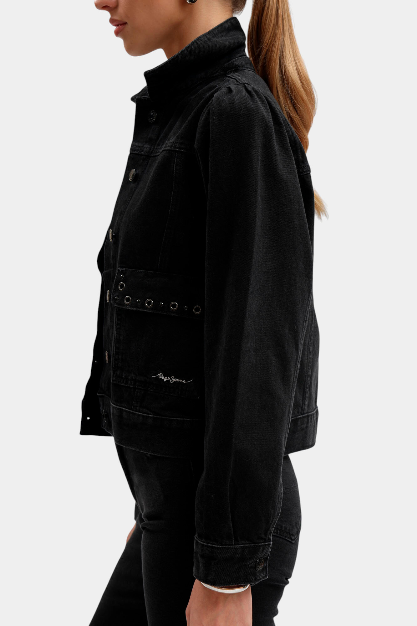 Куртка Pepe Jeans, размер XS, черный — фото 1