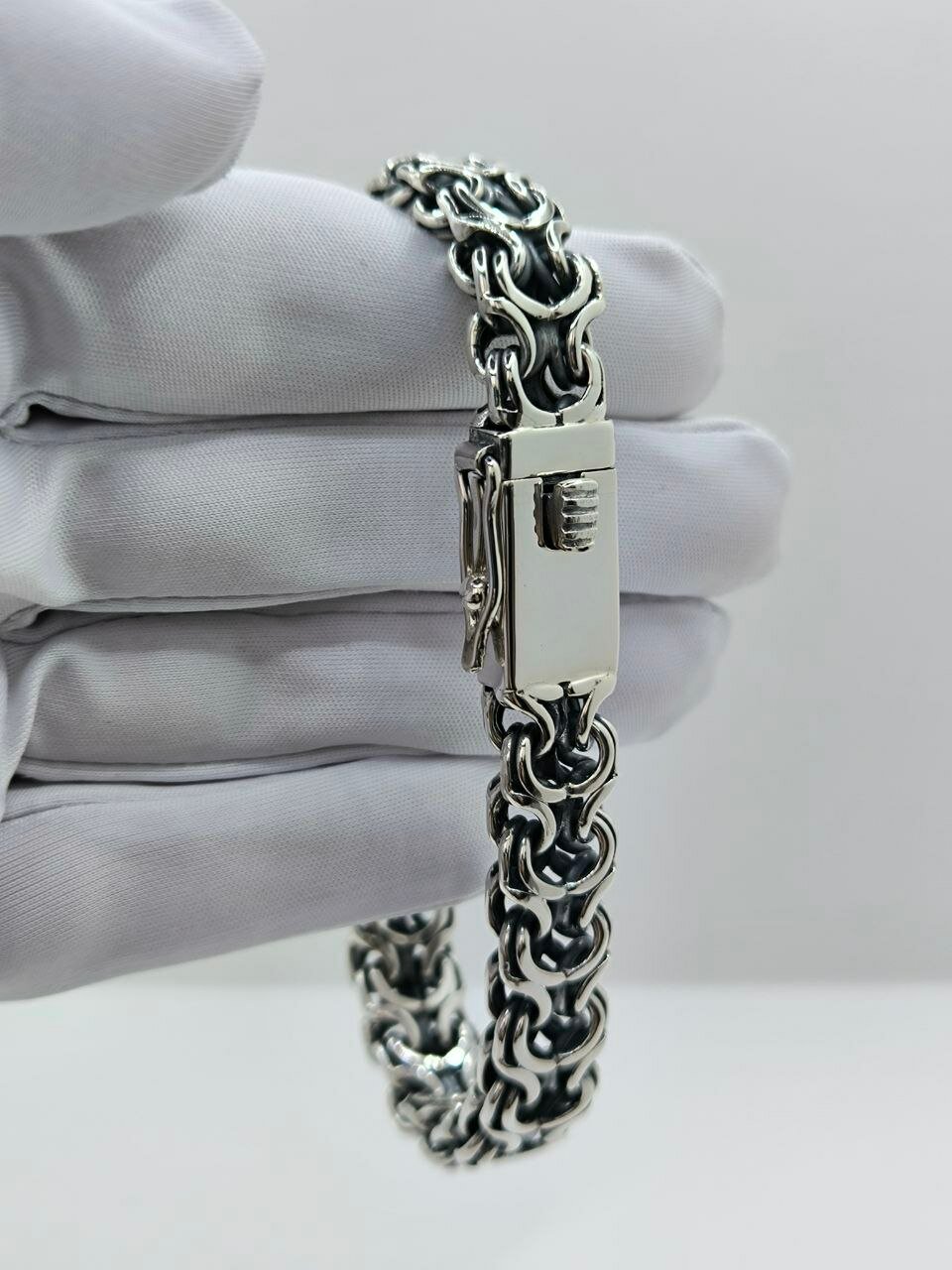 Браслет-цепочка, серебро, 925 проба