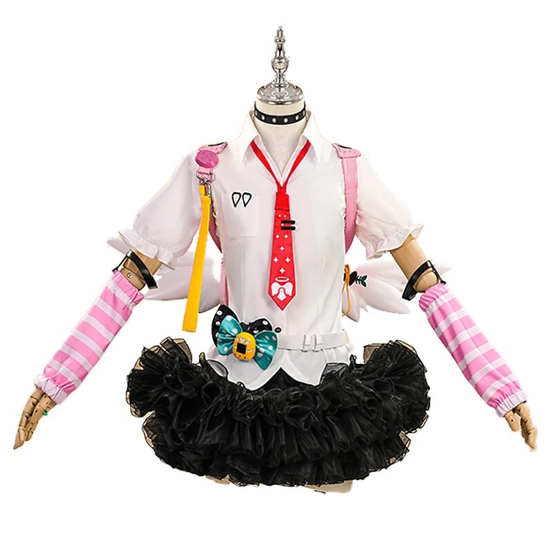 UWOWO Collab: Game Zenless Zone Zero ZZZ Chinatsu Remiel Angels of Delusion Косплей S, SET A Costume