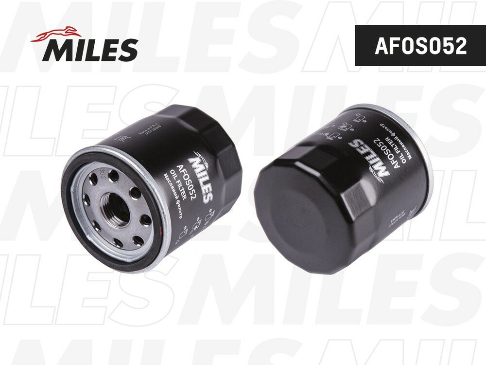 Фильтр масляный MILES AFOS052 TOYOTA AVENSIS/COROLLA/CARINA/CAMRY/YARIS/RAV 4