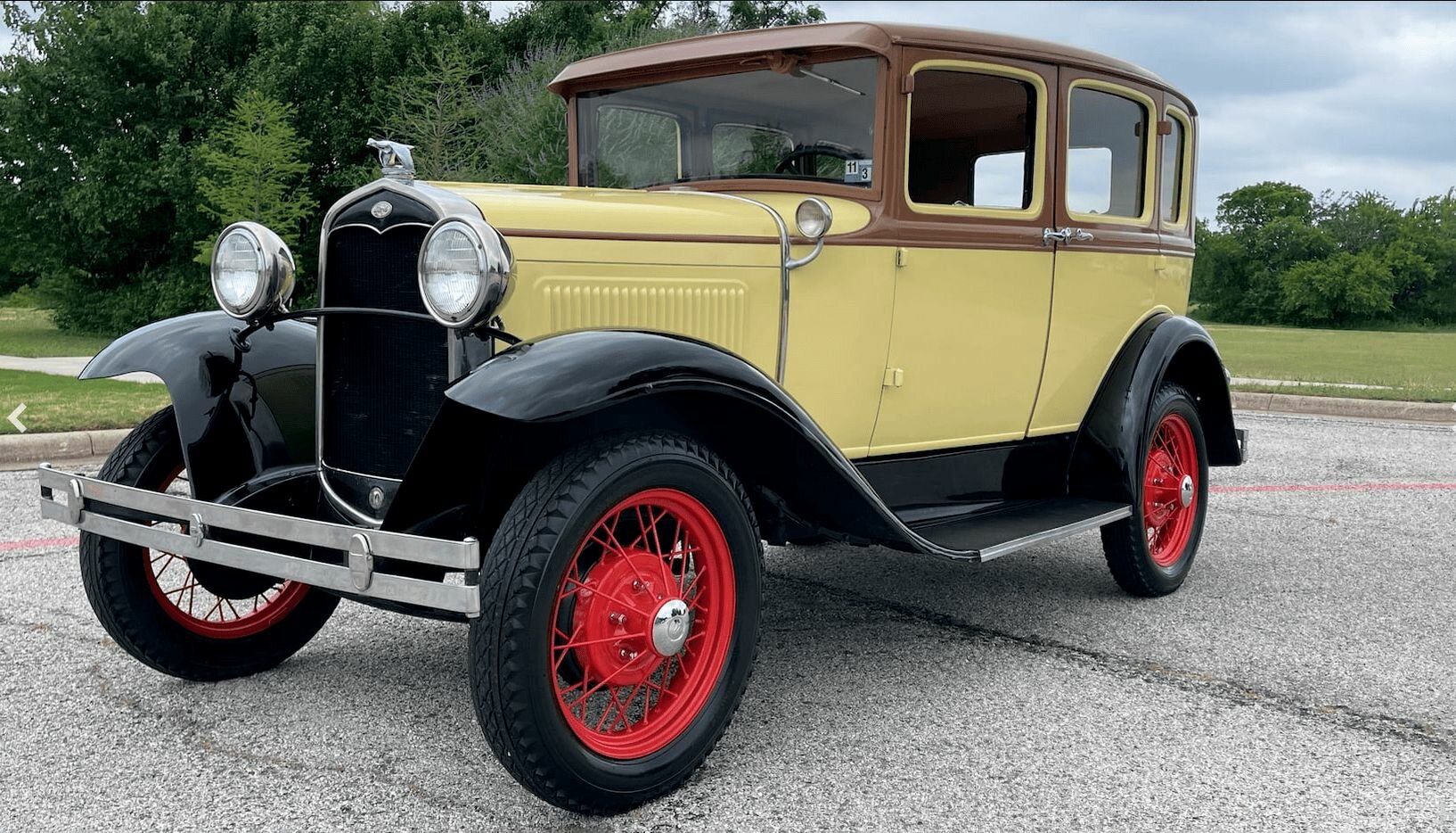 Sun Star 1:18 1931 Ford Model A Винтажная модель автомобиля