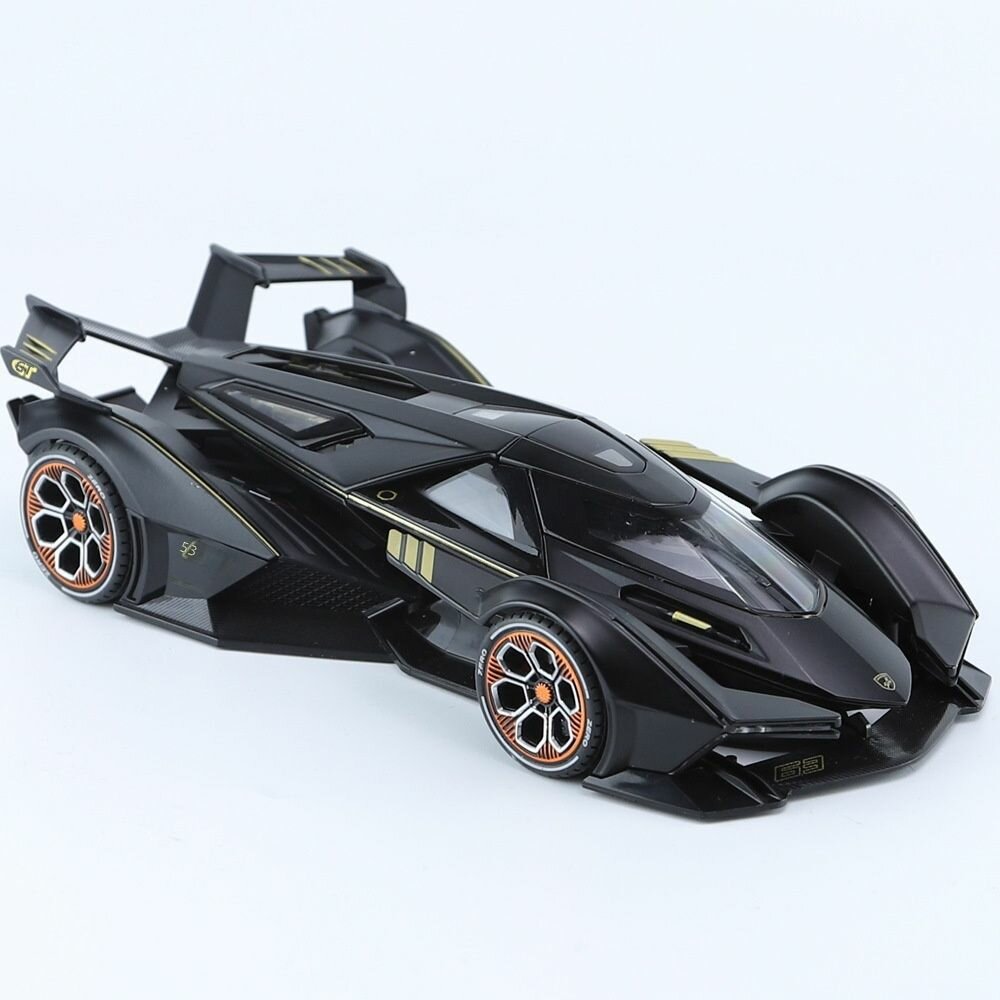 Lamborghini V12 Vision Gran Turismo Модель автомобиля 1:24, звук и свет, инерционная