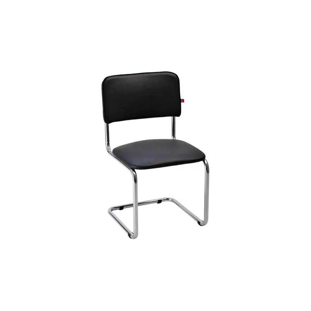 Стул Фабрикант Сильвия BOX4, кожа искусственная, DO №350 (черный), CH, 4610097307867