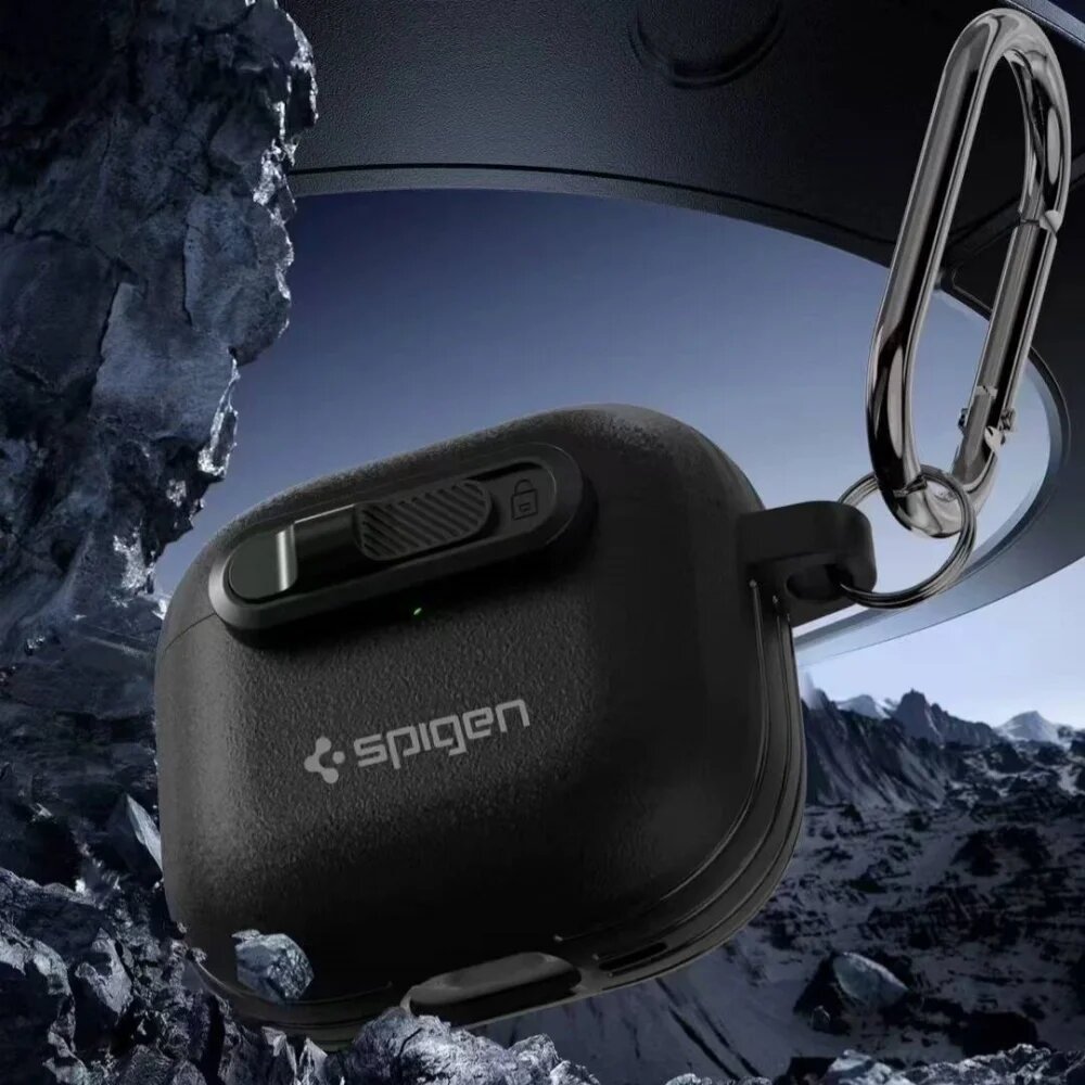 Жесткий чехол Spigen для наушников For Galaxy Buds3 Pro, Black