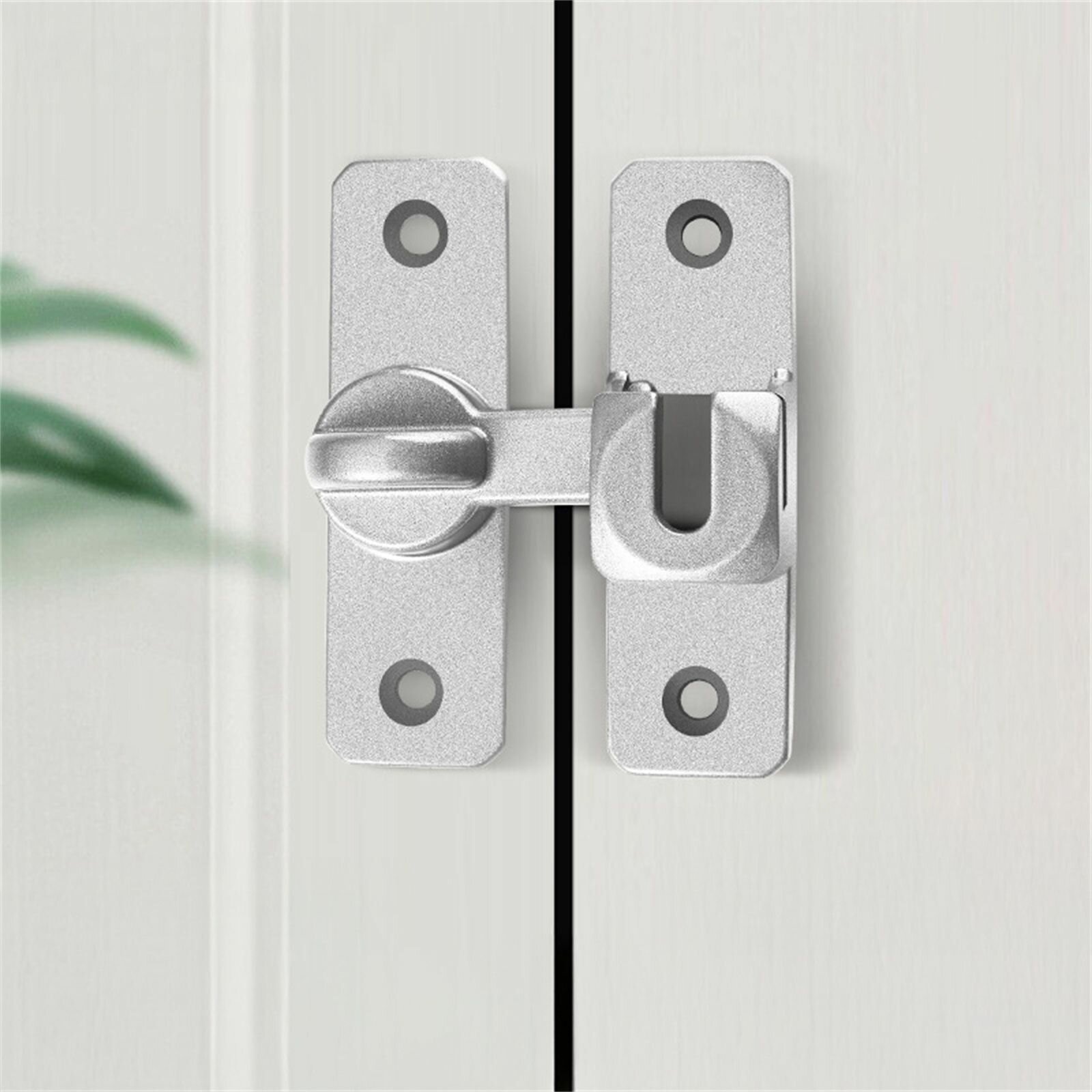 Замок для раздвижных дверей без сверления, регулировка 90/180 градусов, задвижка для защиты от взлома