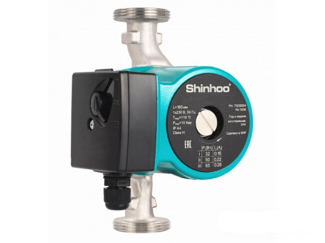 Циркуляционный насос Shinhoo BASIC 25-4S N 180 1x230V