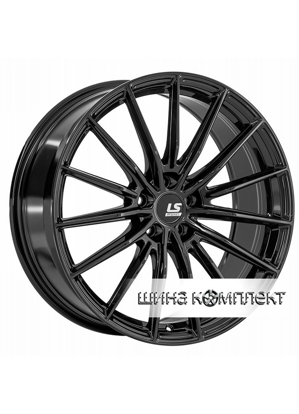 Колесный диск LS FlowForming RC63 8,5x20 5x108 ET38 65,1 BK литой для автомобиля