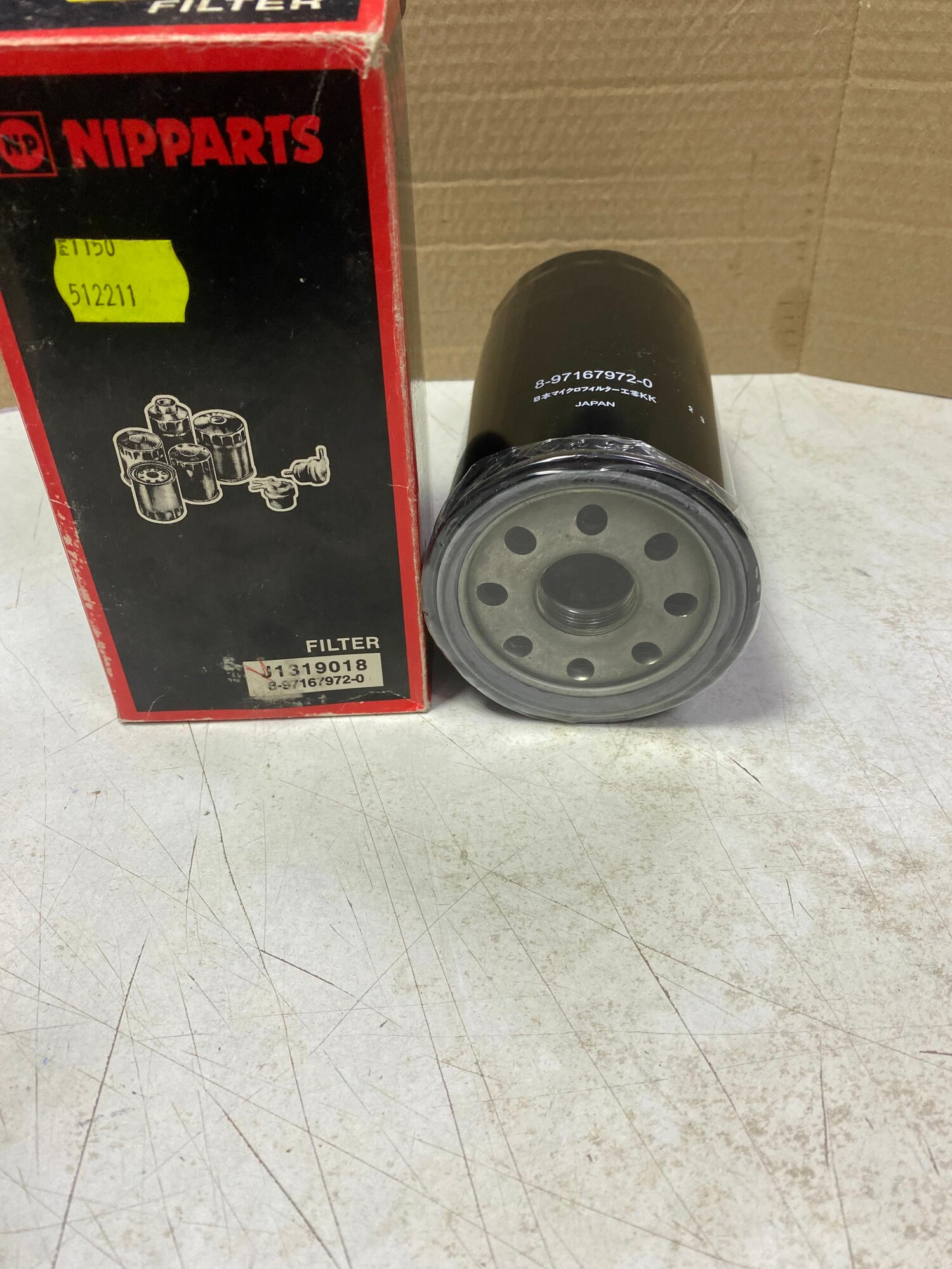 Фильтр масляный NIPPARTS J1319018