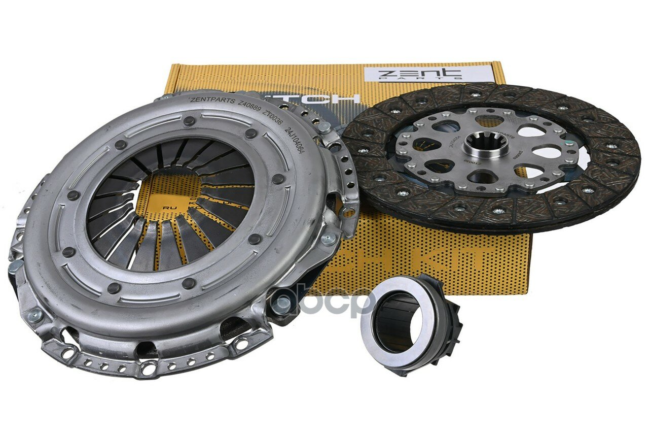 К-кт сцепления! с подшипником BMW E30/E34/E36/E39 2.0-2.5TD M20/M21/M51-M52 83-01 ZENTPARTS арт. Z40889