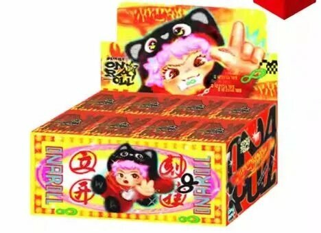 Calembou Слепая коробка WAKUKU On A Roll Series плюшевая игрушка 12 см, случайный персонаж,8 шт
