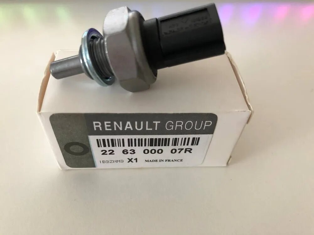 Датчик температуры охлаждающей жидкости Renault 226300007R подходит: Renault Logan, Sandero, Duster, Megane, Clio, Kango — фото 1
