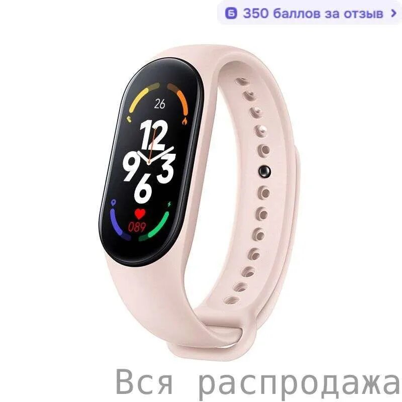 Фитнес-браслет M11 синий умный браслет с измерением пульса, сна, уровня кислорода в крови