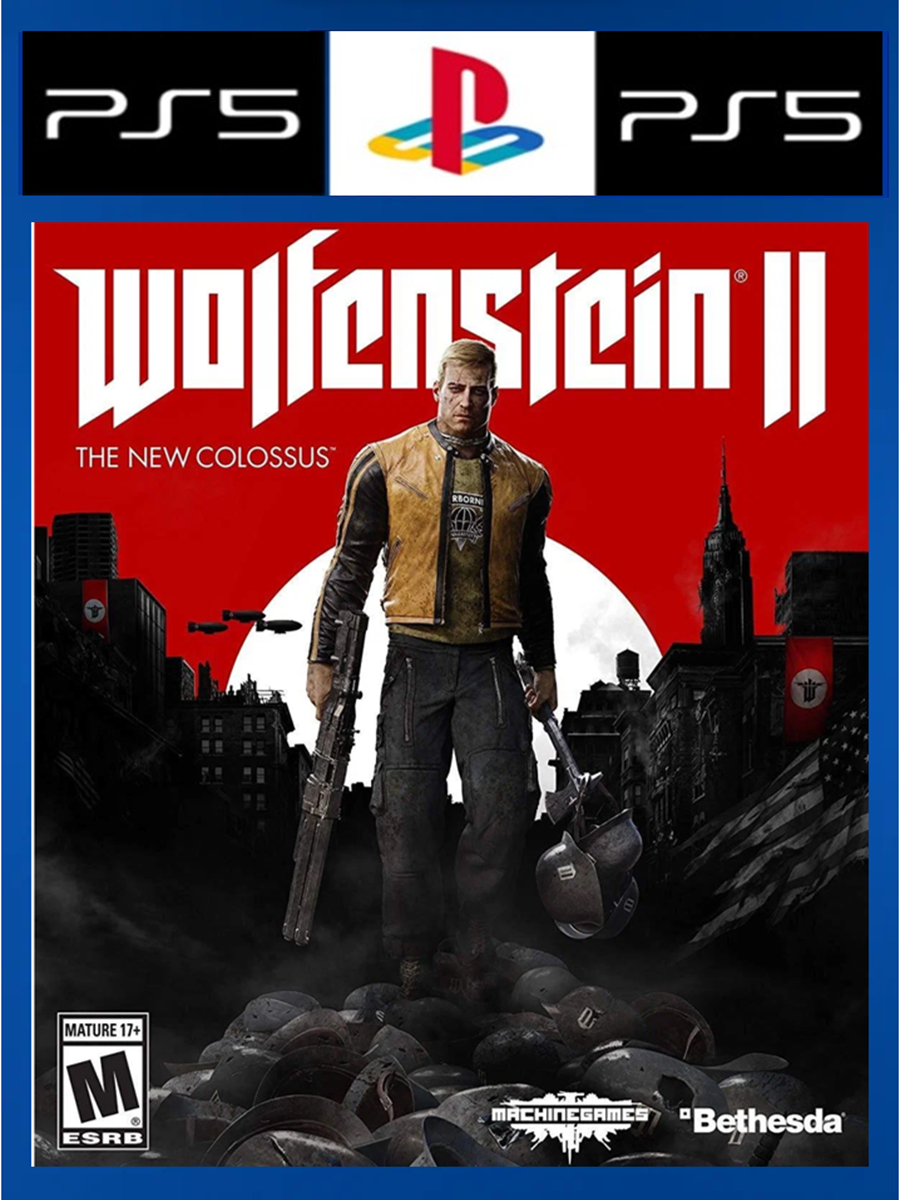 Игра Wolfenstein II: The New Colossus для PlayStation 5, Английский язык, Цифровая версия