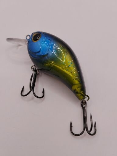 Воблер крэнк Jackall MushBob 50SR: плавающий крэнк для ловли хищника, 50мм, 9г