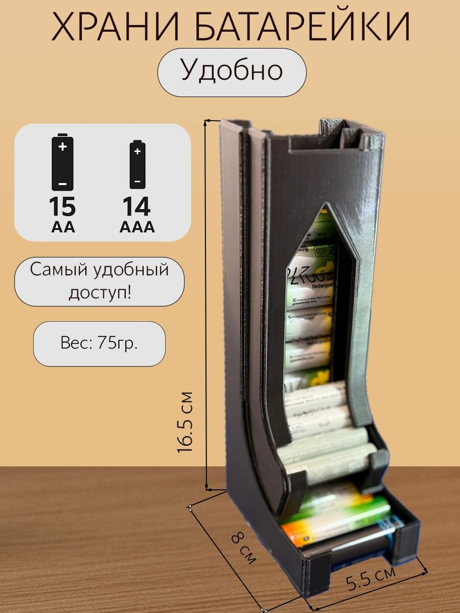 Бокс для батареек