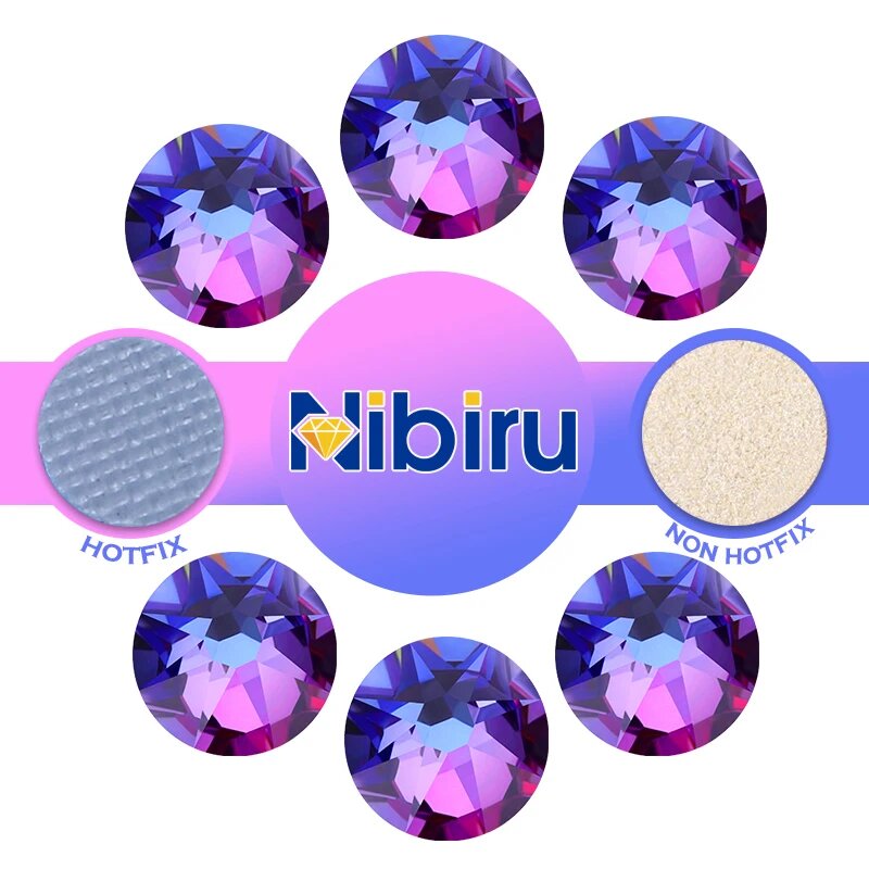Стразы Nibiru 2088 Crystal Volcano Hotfix SS30