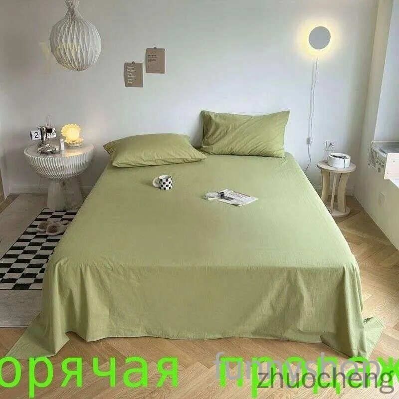 Простыня стандартная, Лён, 180x230 см