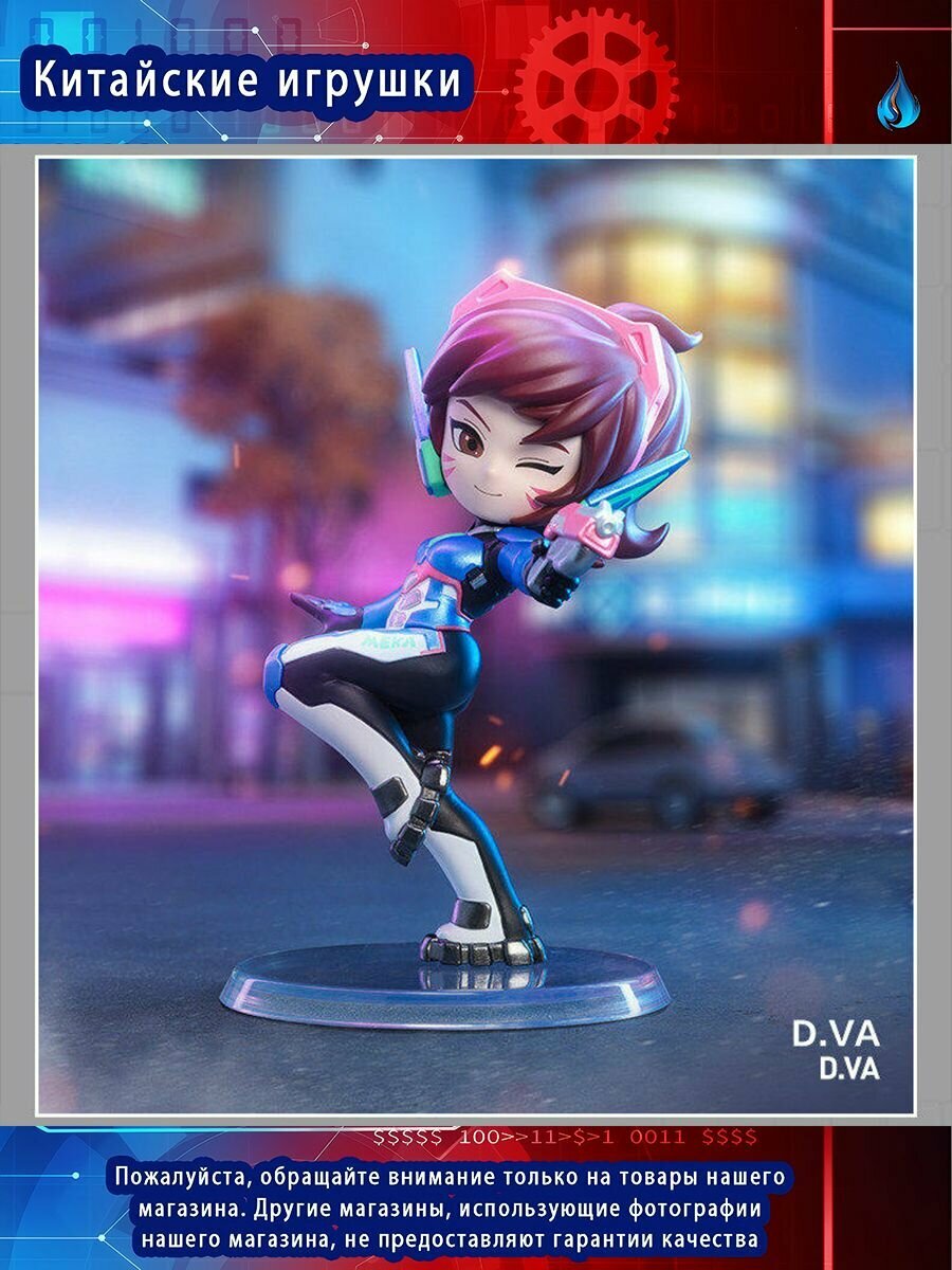 Шарнирная коллекционная фигурка HMTYQNB: POP MART - Overwatch Play of the Game Series Figures, Подарки, украшения комнат