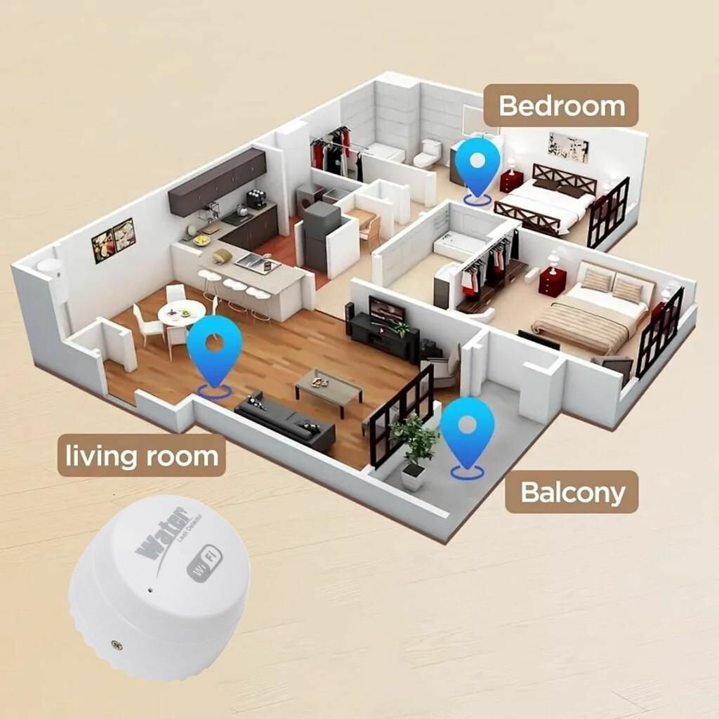Датчики утечки воды Wi-Fi — фото 1