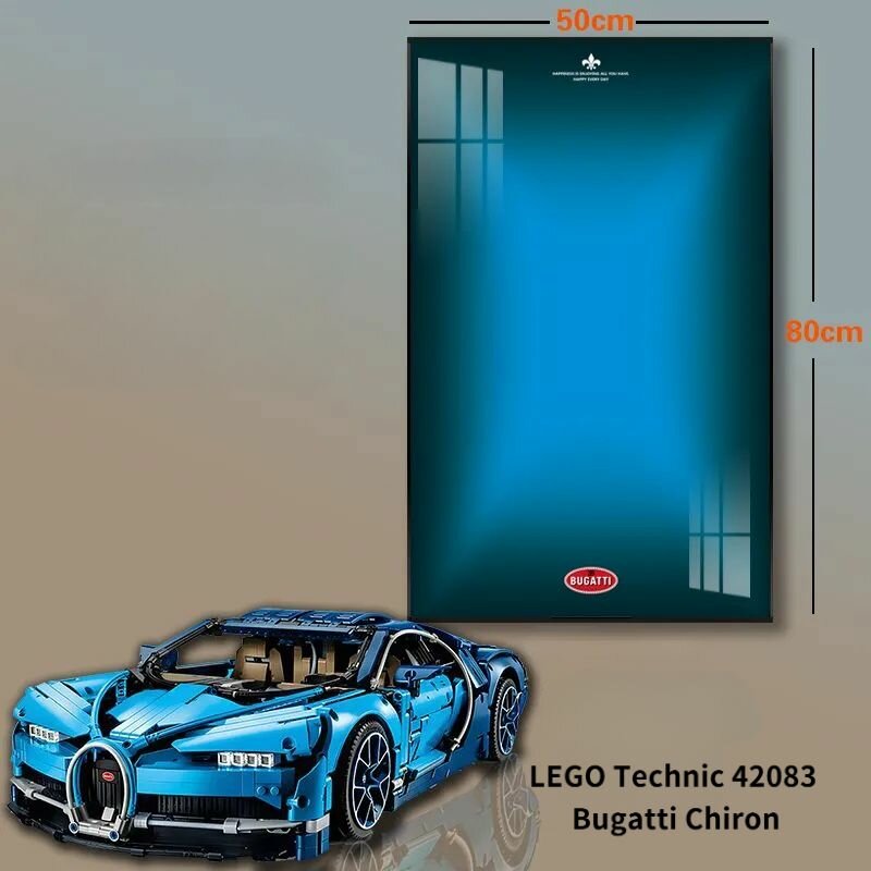 Рамка для лего формула 1, Конструктор 98968 TECHNIQUE "Cпорткар Bugatti Chiron" (Техник)