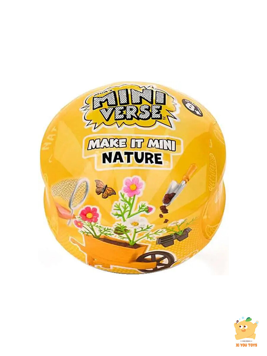 MGA's Miniverse Make It Mini Nature Series 3 / Игрушки-сюрпризы Мини-природа, серия 3. Для детей от 8 лет.